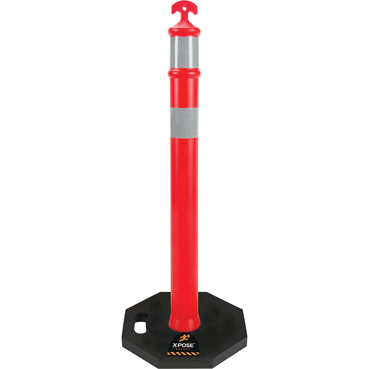 42 T-Top Delineator Post with 15 LB PVC Base – Onsite Concrete Supply