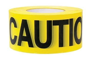 CAUTION TAPE 3" X 1000' – Onsite Concrete Supply